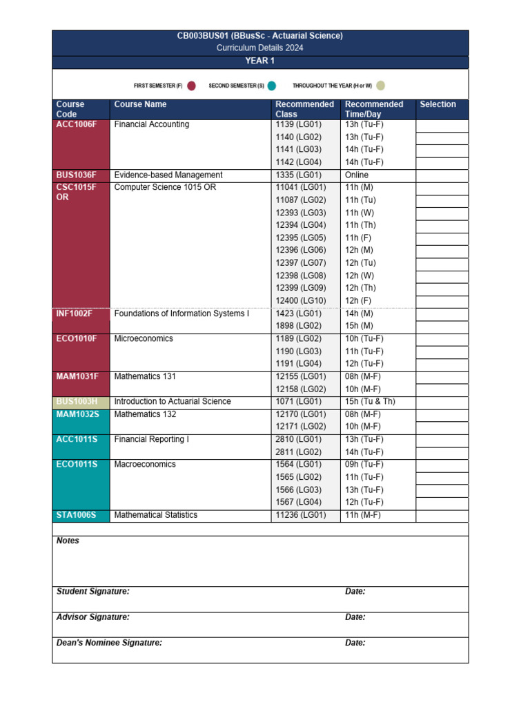 Actuarial Science CB003BUS01 | PDF