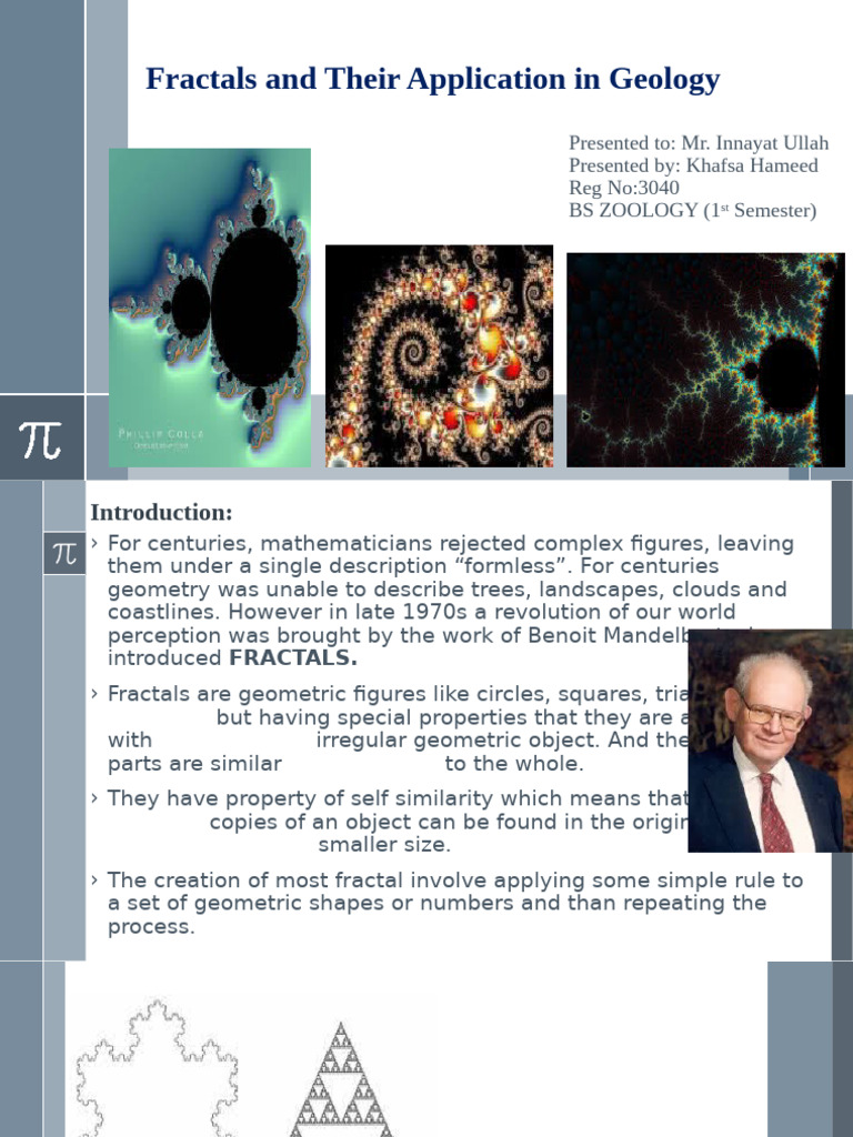 Fractals and Their Application in Geology | PDF | Fractal | Geology