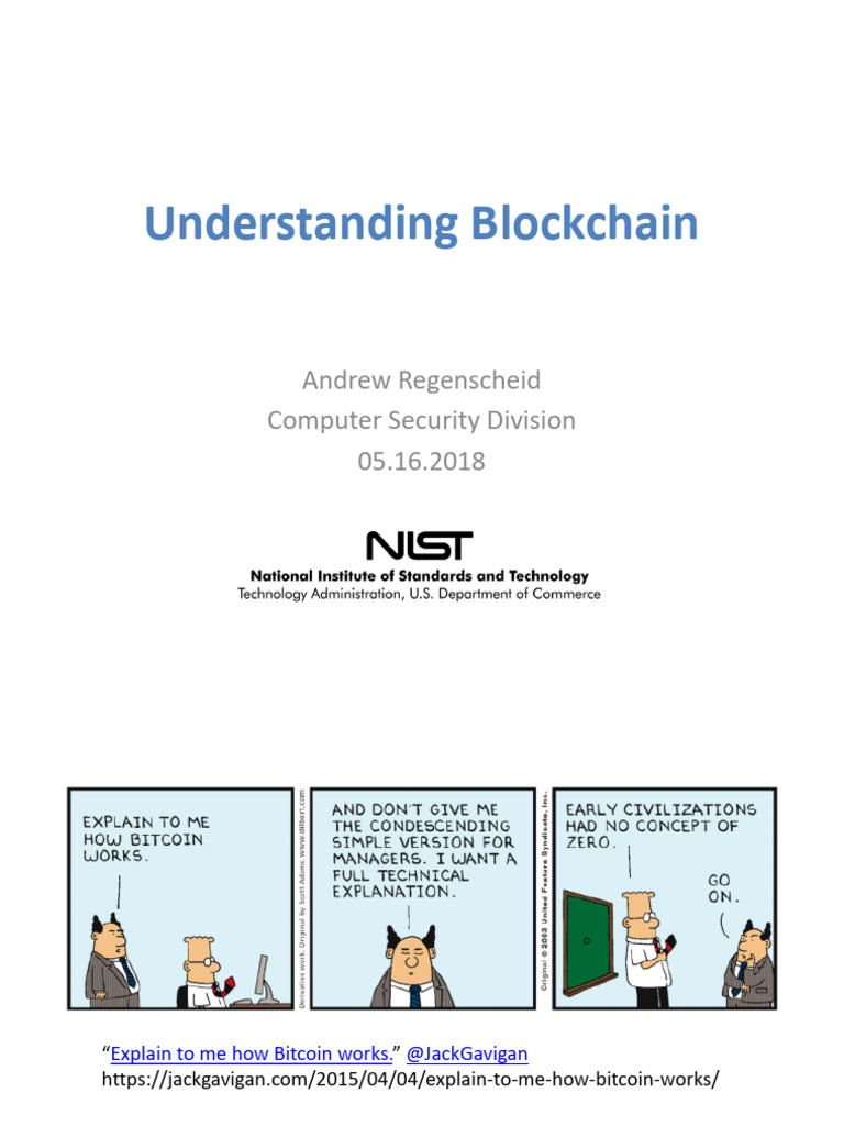 Blockchain - Overview - FCSM-final - Andy R | PDF | Bitcoin | Applications Of Cryptography