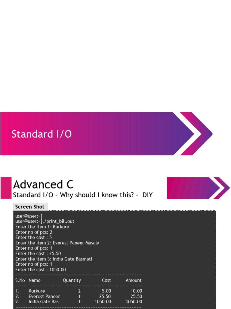 7_stdio | PDF | Computer Data | Software Engineering