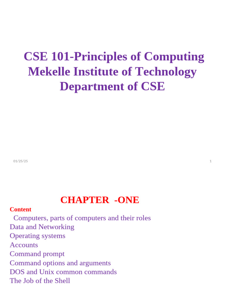 Chapter 1 Old | PDF | Read Only Memory | Operating System Chapter 1 Old | PDF | Read Only Memory | Operating System