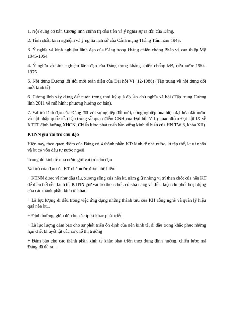 KTNN Gi Vai Trò CH Đ o | PDF