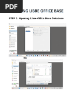 LibreOffice Base: Database Guide | PDF | Databases | Table (Database)