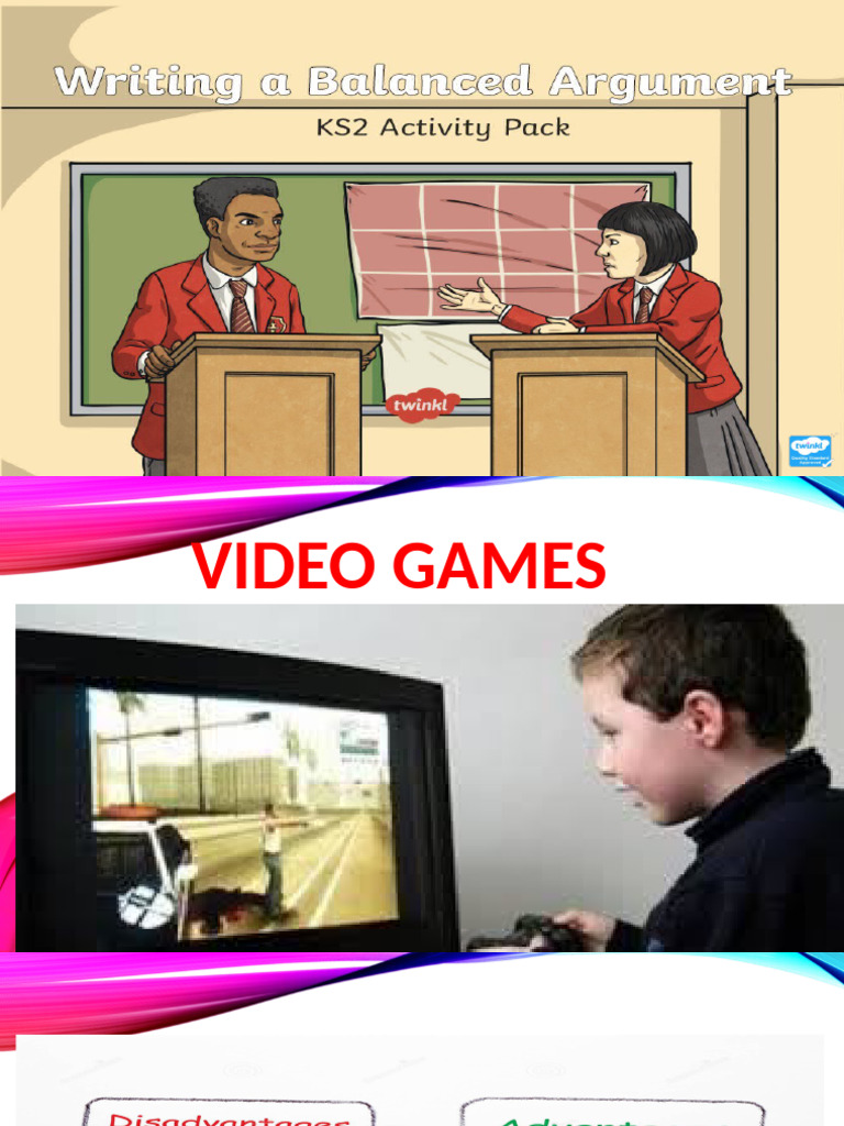 Balanced Arguement Video Games (1) | PDF | Argument