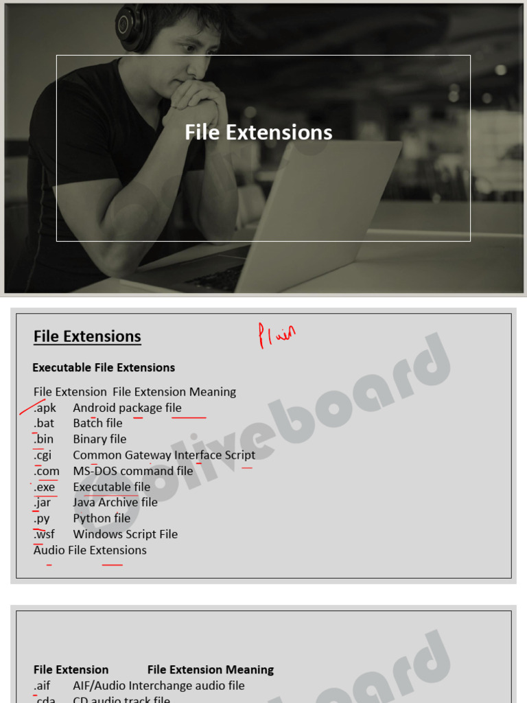 File Extensions and Misc..13133 | PDF | Adobe Photoshop | Computing