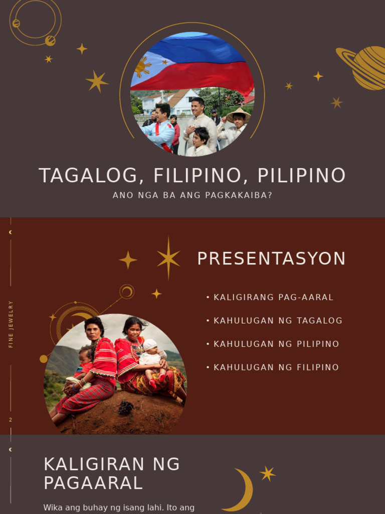 Tagalog, Filipino, Pilipino | PDF