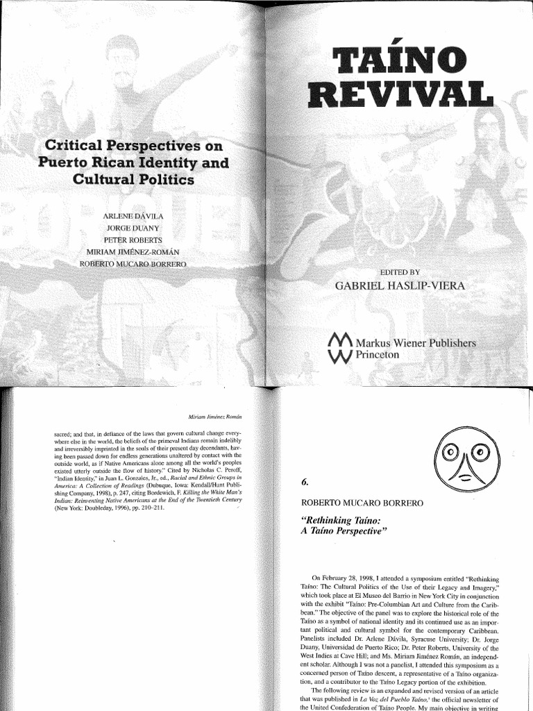 Rethinking Taino A Taino Perspective | PDF