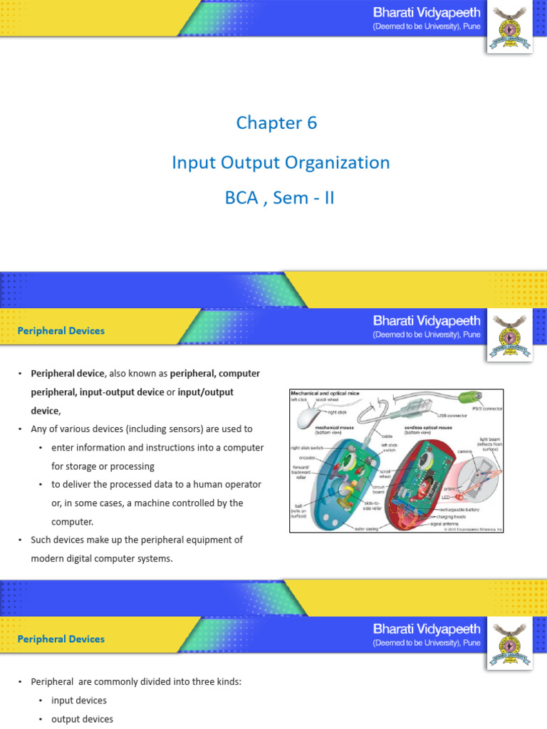 Unit 6 Input Output Organization Pdf Inputoutput Computer Data 9553