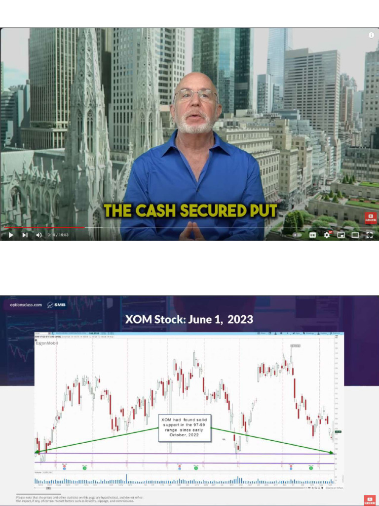 Cash Secured Put Example 3 | PDF