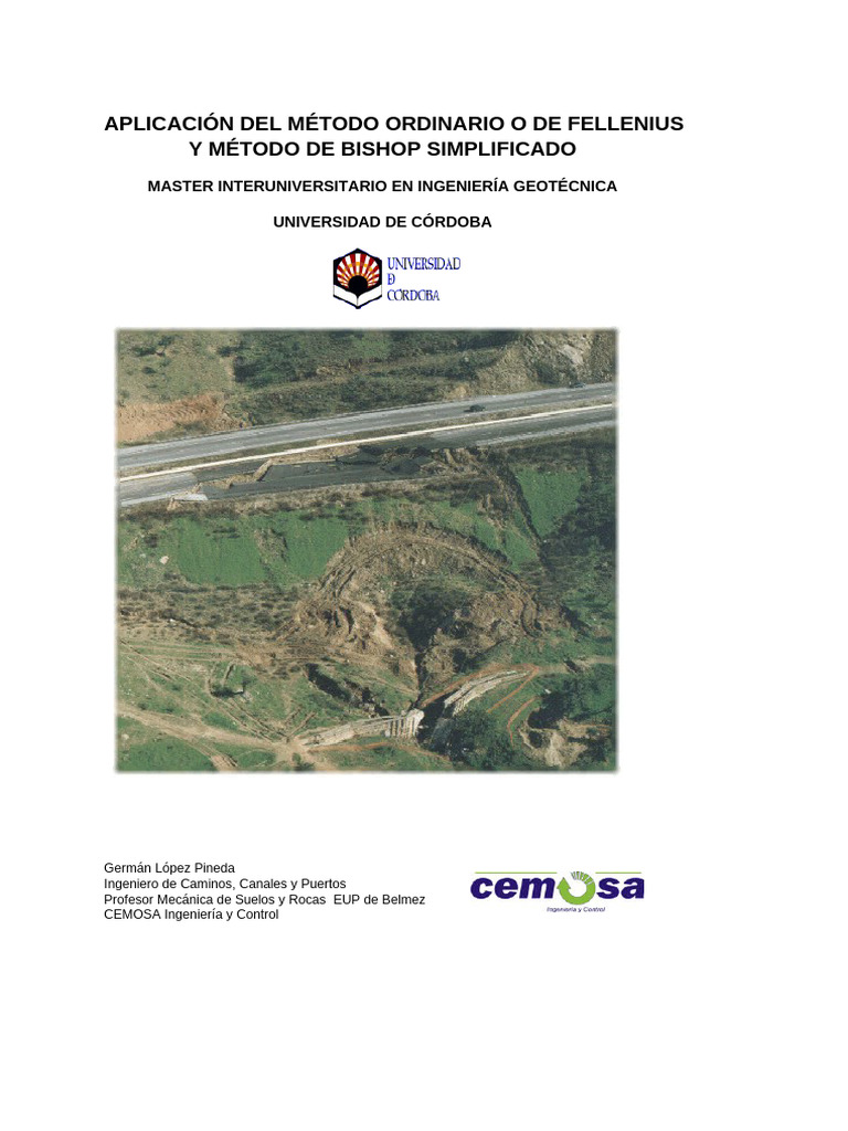 Estabilidad de Taludes_ Dovelas | PDF | Ingeniero civil | Ingeniería ...