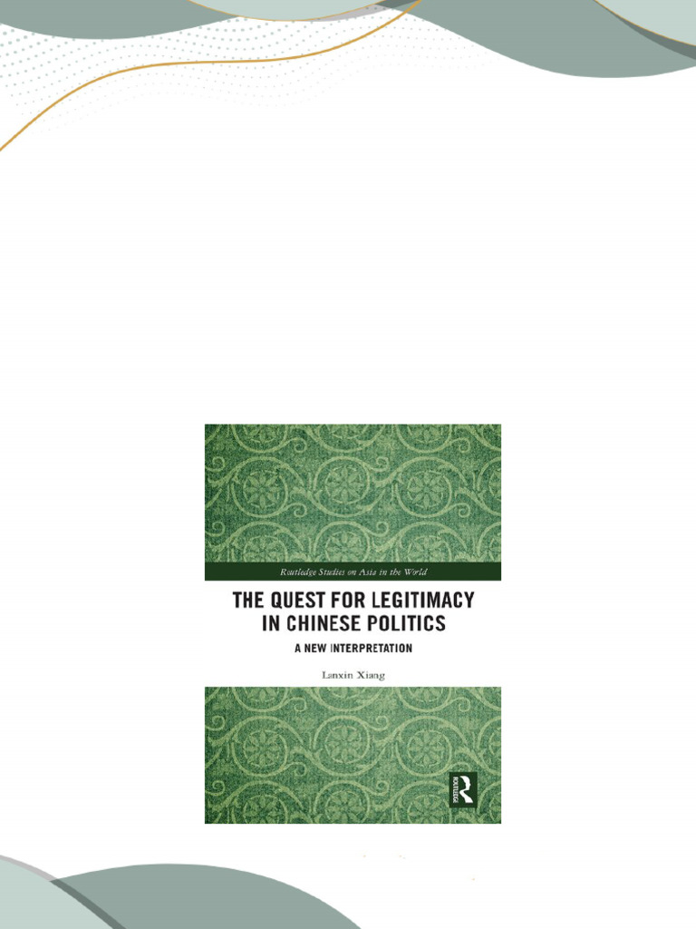(Ebook) The Quest For Legitimacy in Chinese Politcs: A New ...