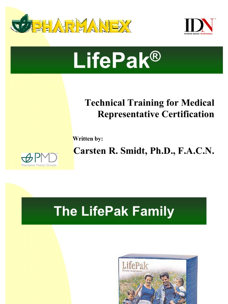 Life Pak | PDF | Antioxidant | Radical (Chemistry)