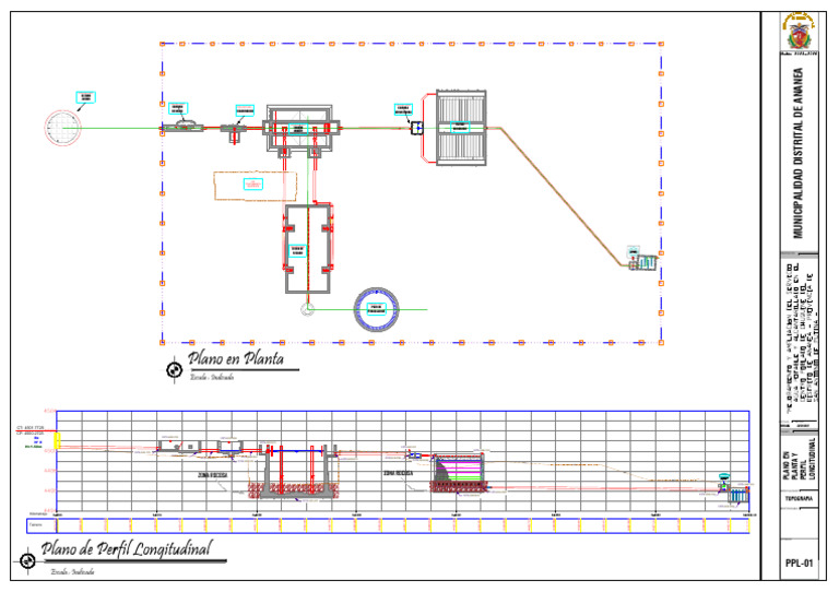 Perfil Longitudinal Buzones y Ptar Final-A3 | PDF