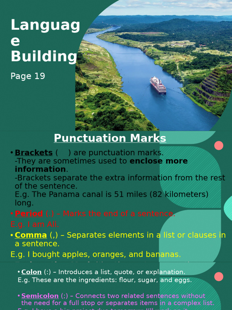 Language Building Pg.19 | PDF