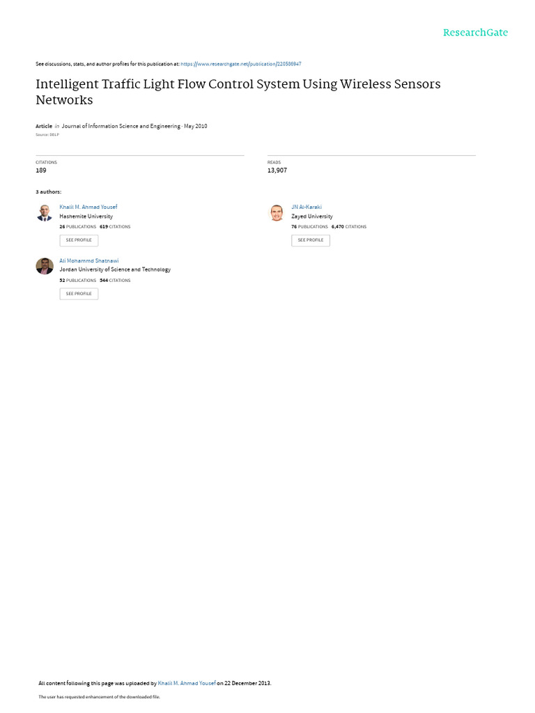 Intelligent_Traffic_Light_Flow_Control_System_Usin | PDF | Wireless ...