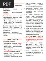 Garrotilho e Mormo em Equídeos: Revisão | PDF | Medicina Veterinária ...