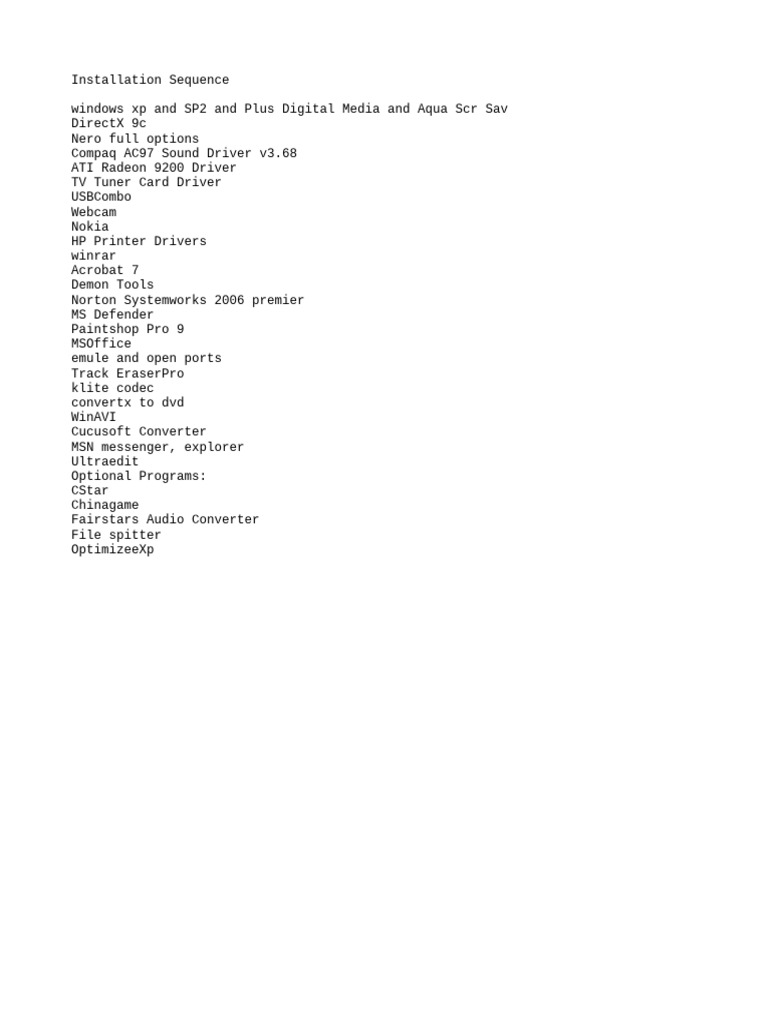 P IV Program 2007 | PDF