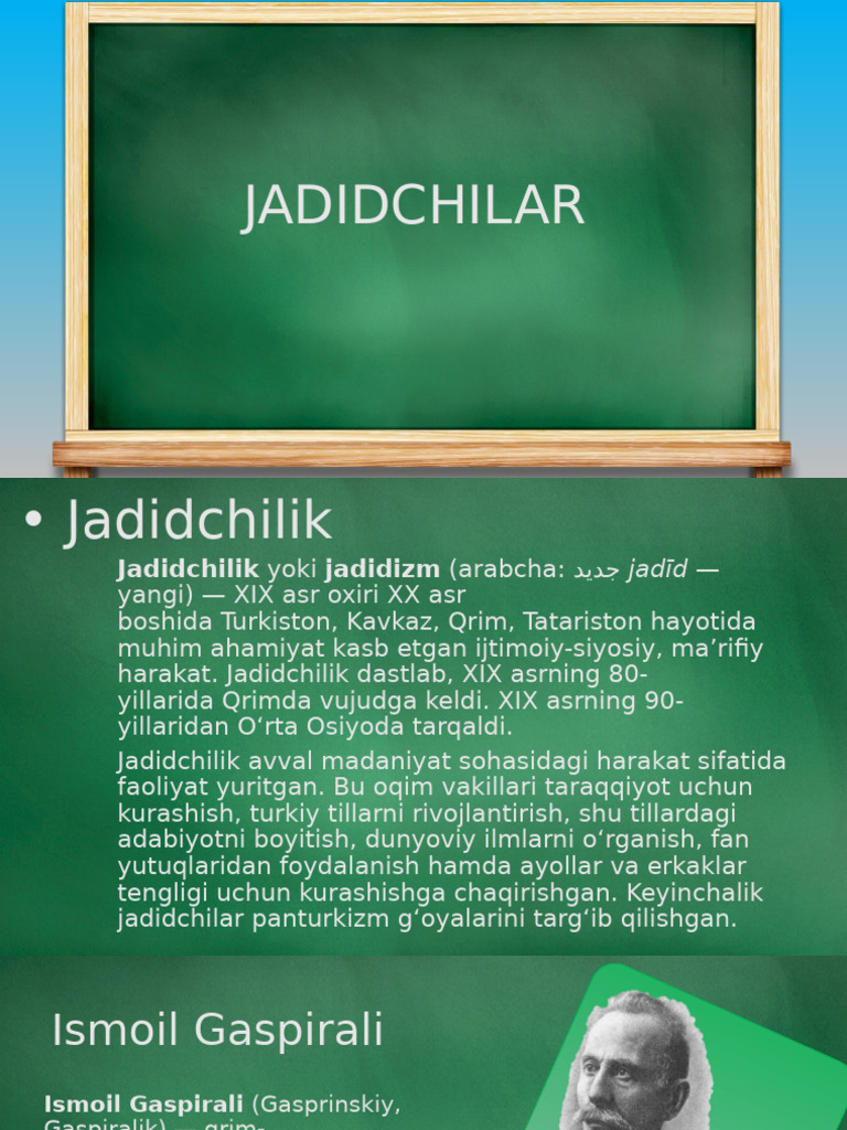 Jadidchilar Tarix | PDF