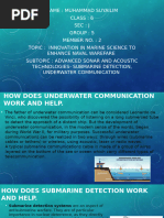 PMW 770 Undersea Communications Overview | PDF | Communications ...