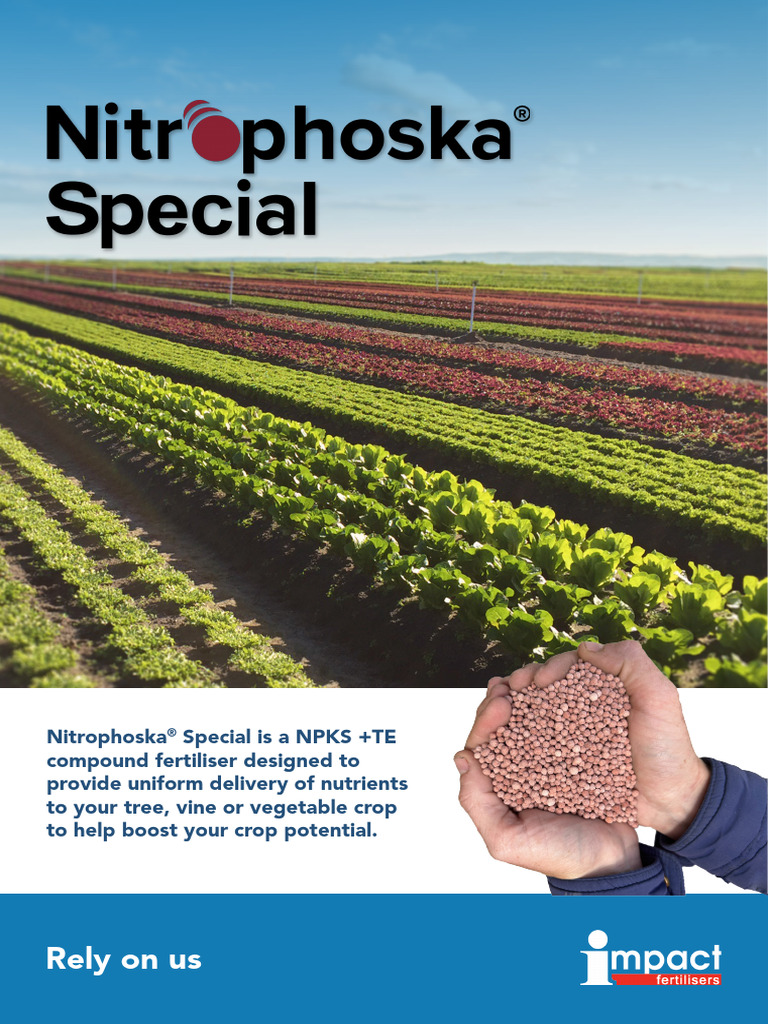 Nitrophoska® Special Fertiliser Overview | PDF