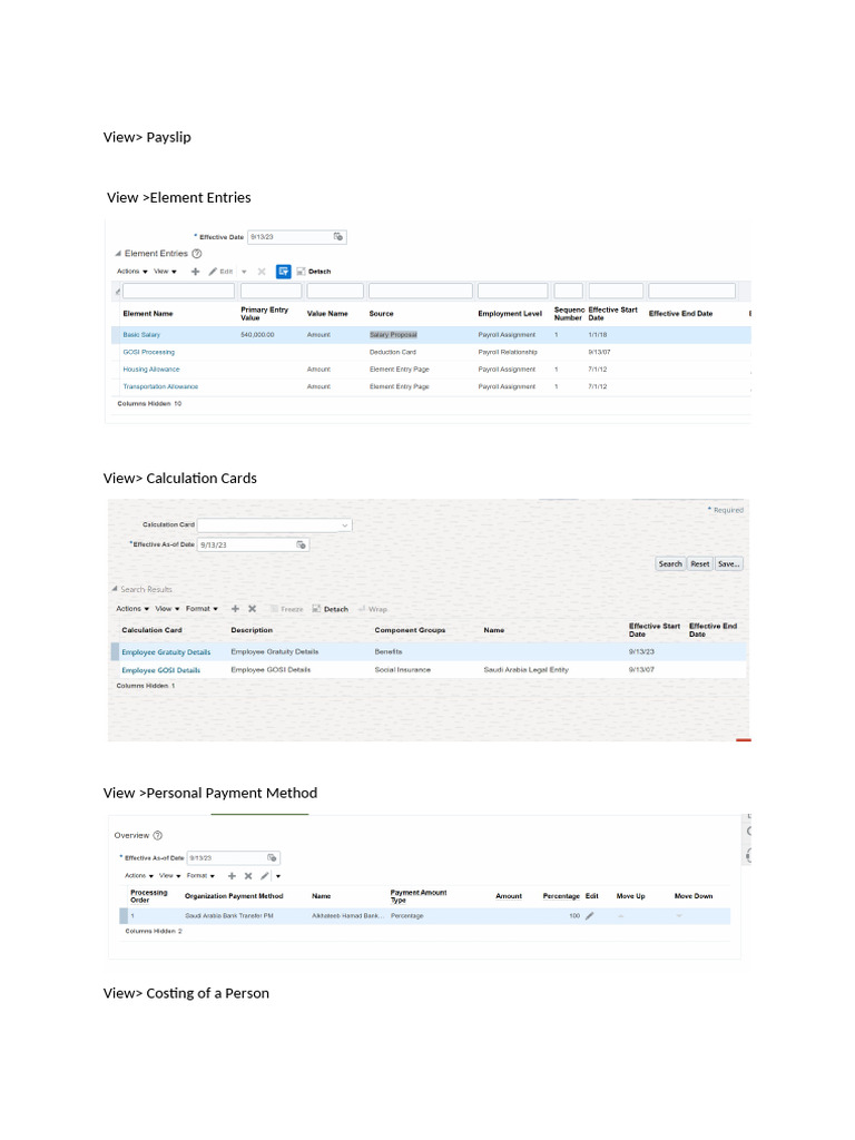 Payroll Management Features | PDF