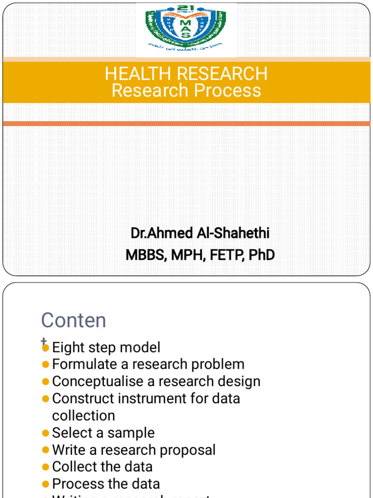 Lecture 2_ Research Problem | PDF | Sampling (Statistics) | Statistics