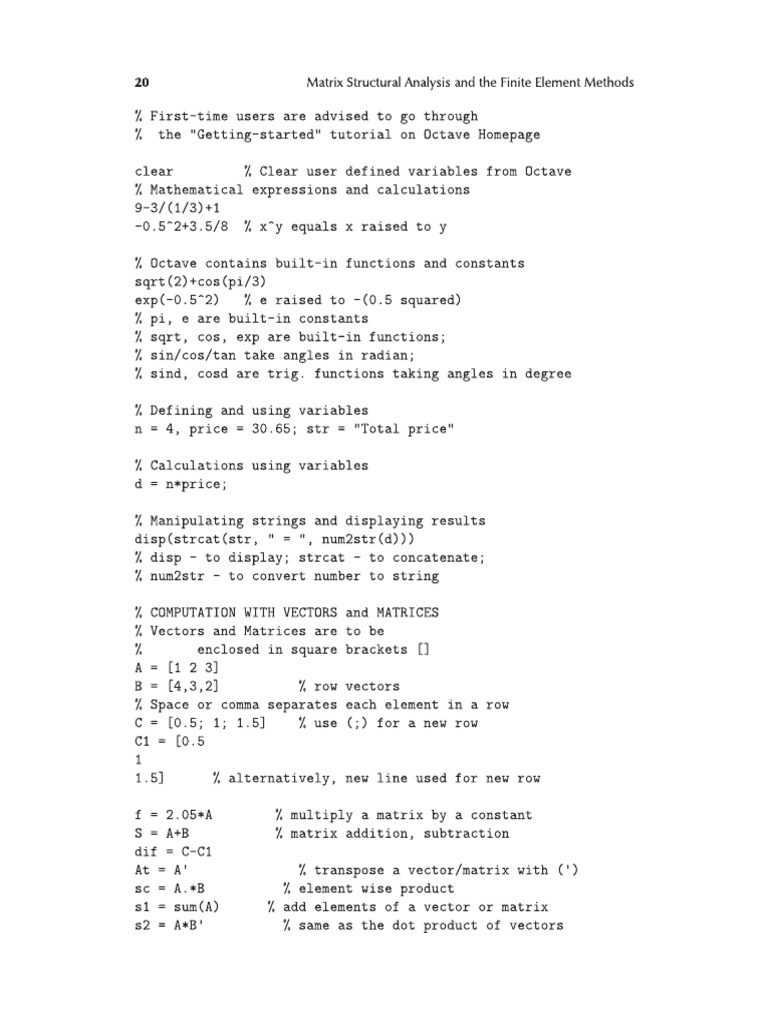 Octave Tutorial | PDF