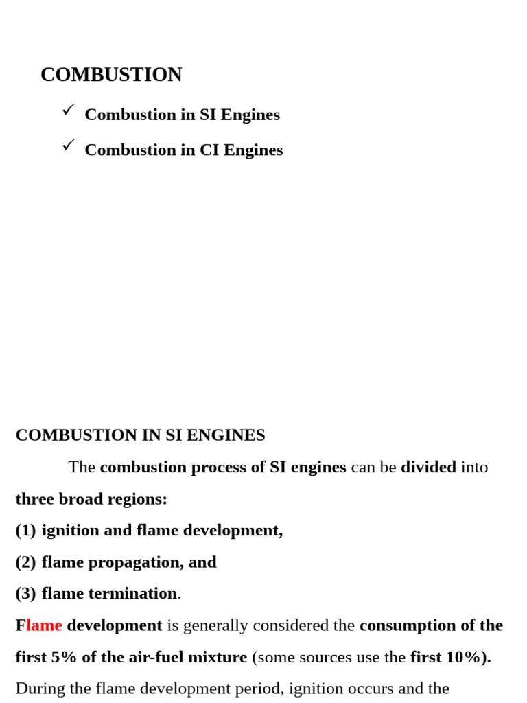 Combustion 2k21 Dec-2024 | PDF | Combustion | Engines