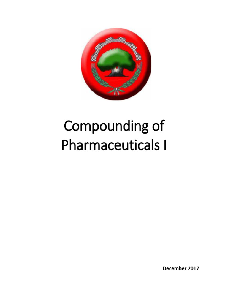 PHA-Skill Lab Manual - Compounding of Pharmaceuticals I | PDF | Iodine ...