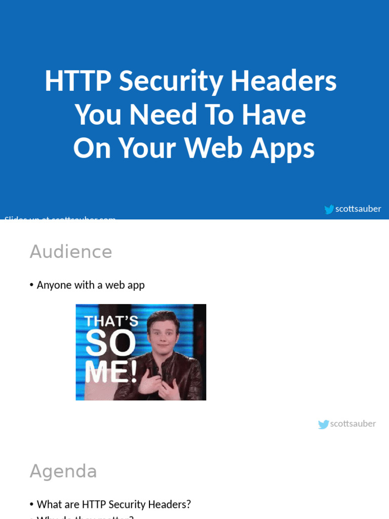 Security Headers Explained | PDF | World Wide Web | Internet & Web