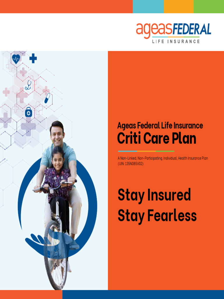 Criti Care Brochure C9af5a96d9 | PDF | Myocardial Infarction | Insurance