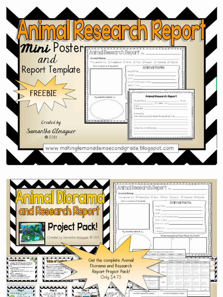 Animal Research Report Poster | PDF