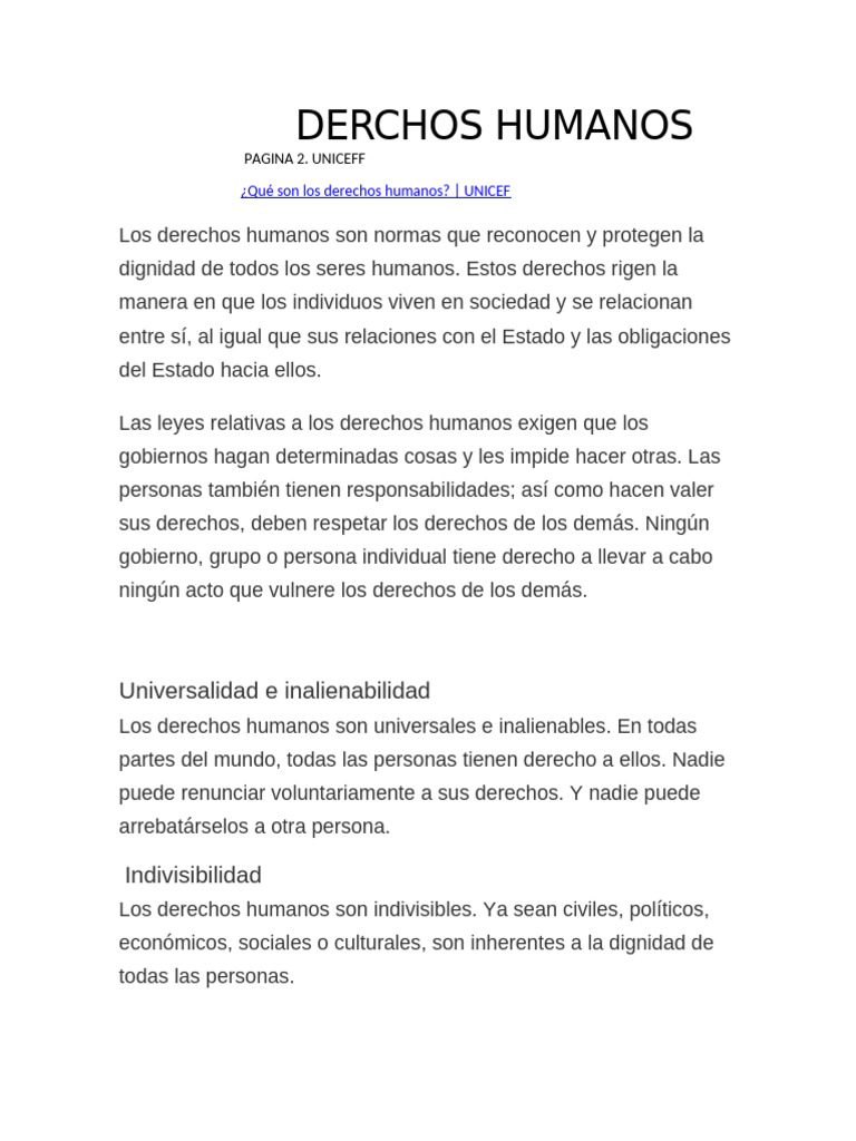 Derchos Humanos 3 | PDF