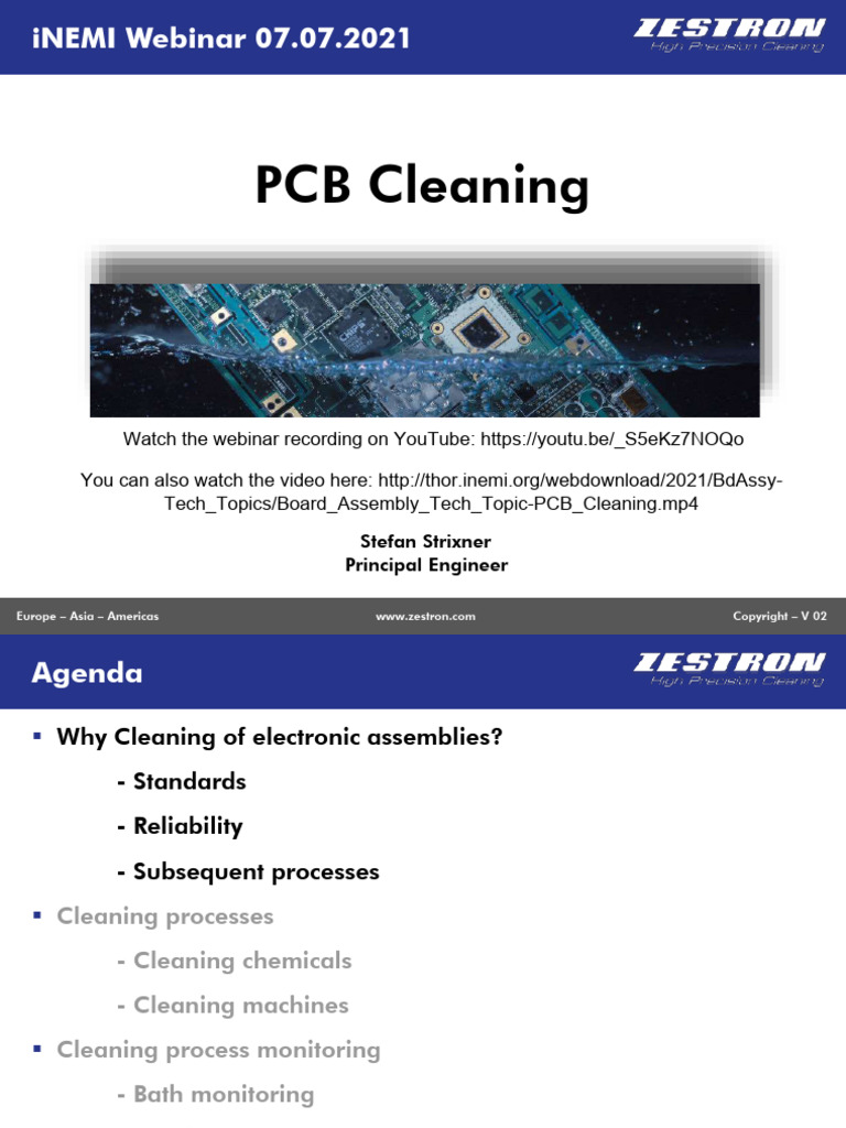 PCB Cleaning | PDF | Printed Circuit Board | Filtration