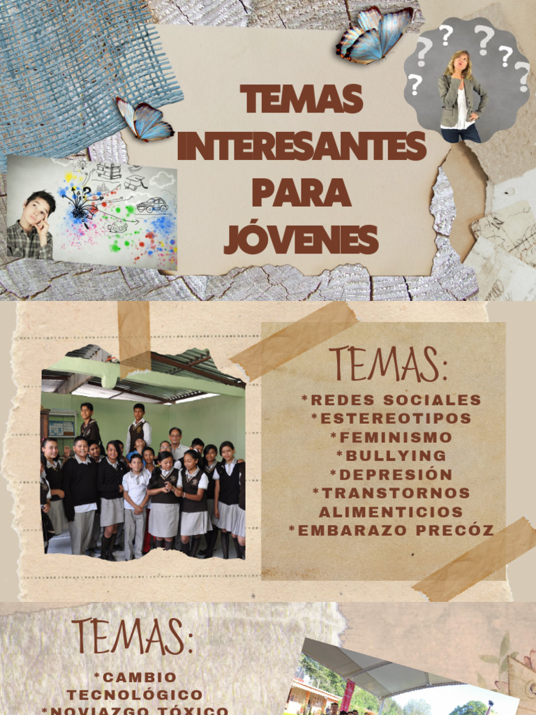 temas interesantes para jovenes | PDF