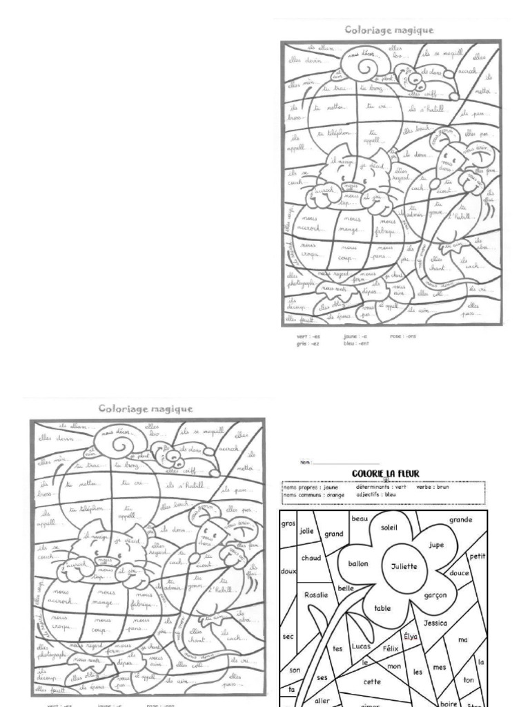 TD1am2am Coloriage Magique | PDF