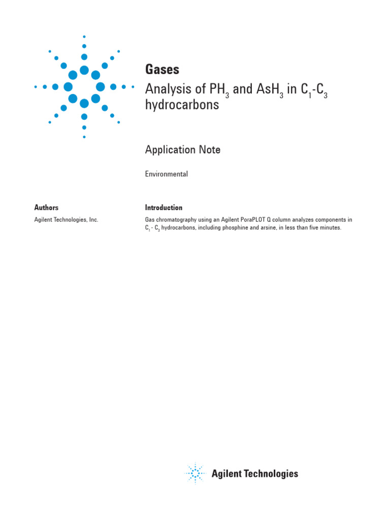 Fosfina I Arsina | PDF
