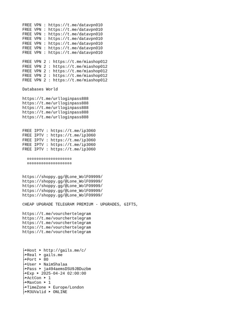 55 X Iptv M3u World | PDF