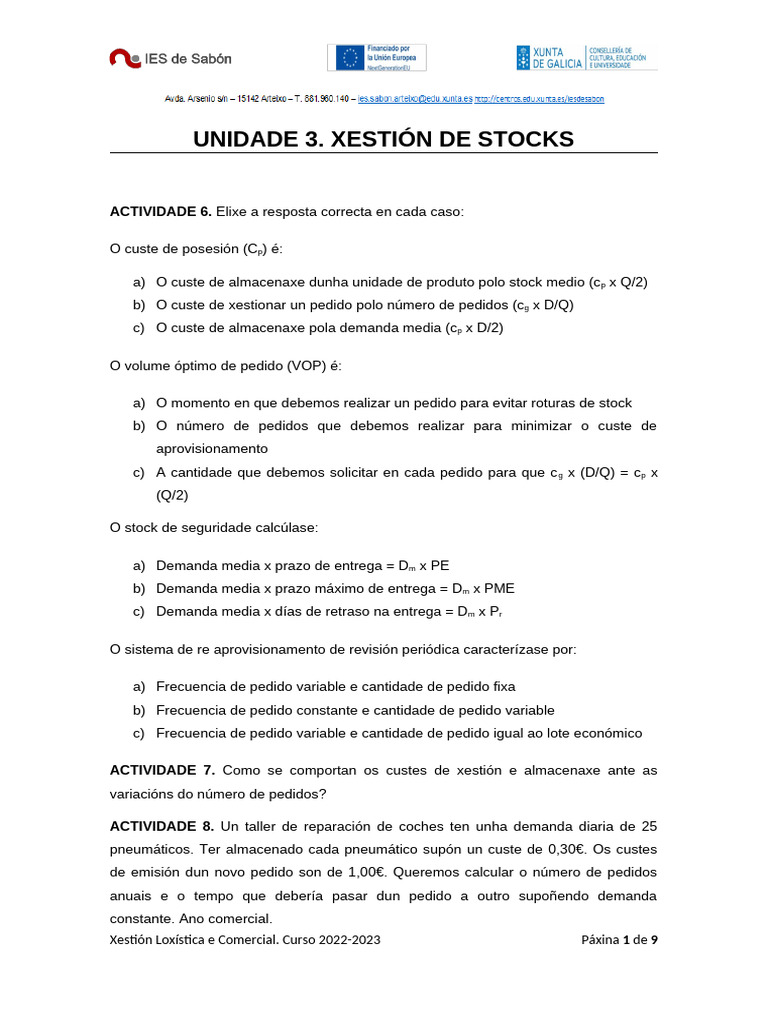UD3. Actividades Practica 2 | PDF