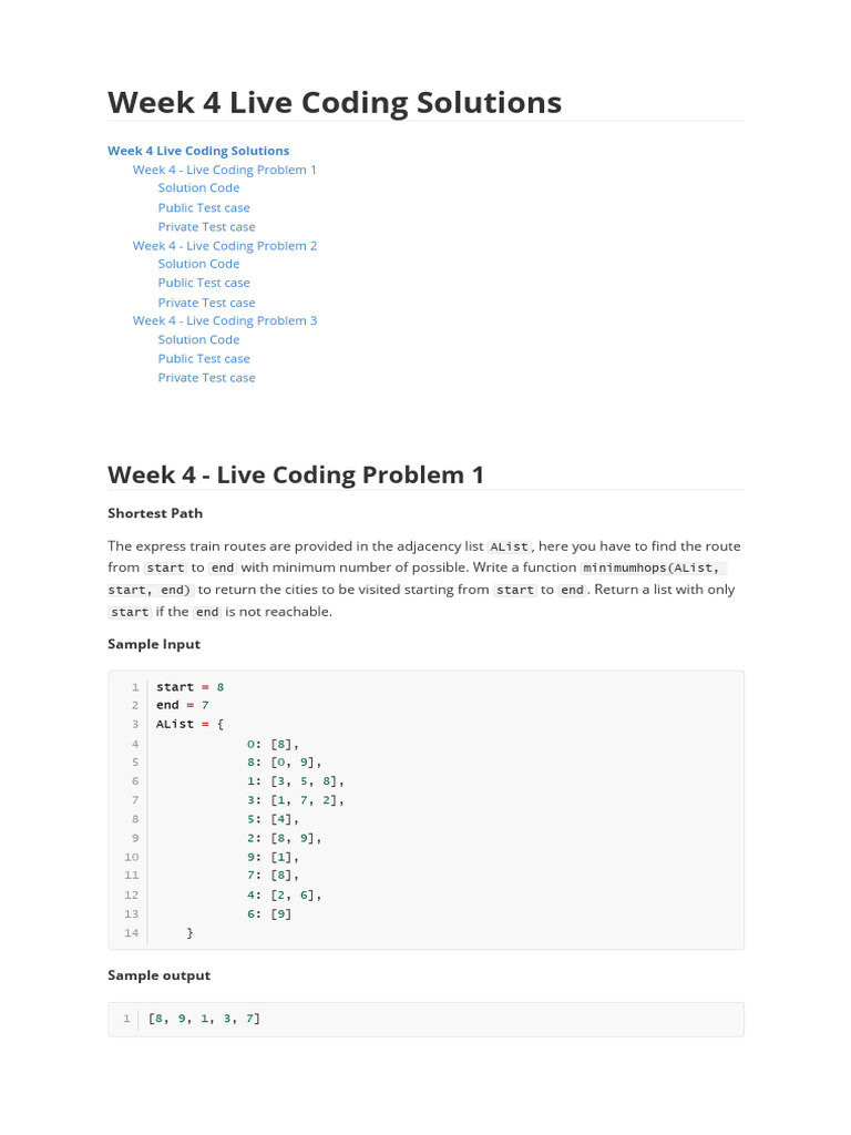 Week 4 Live Coding Solutions | PDF | Combinatorics | Discrete Mathematics