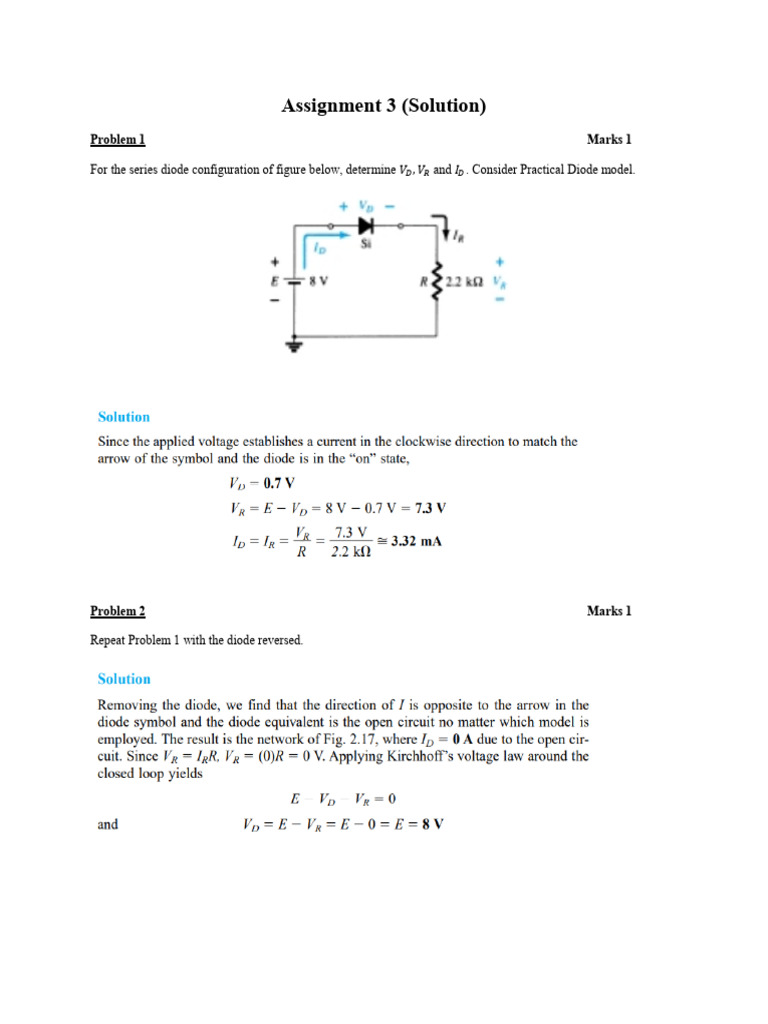 Assignment 3 solution | PDF