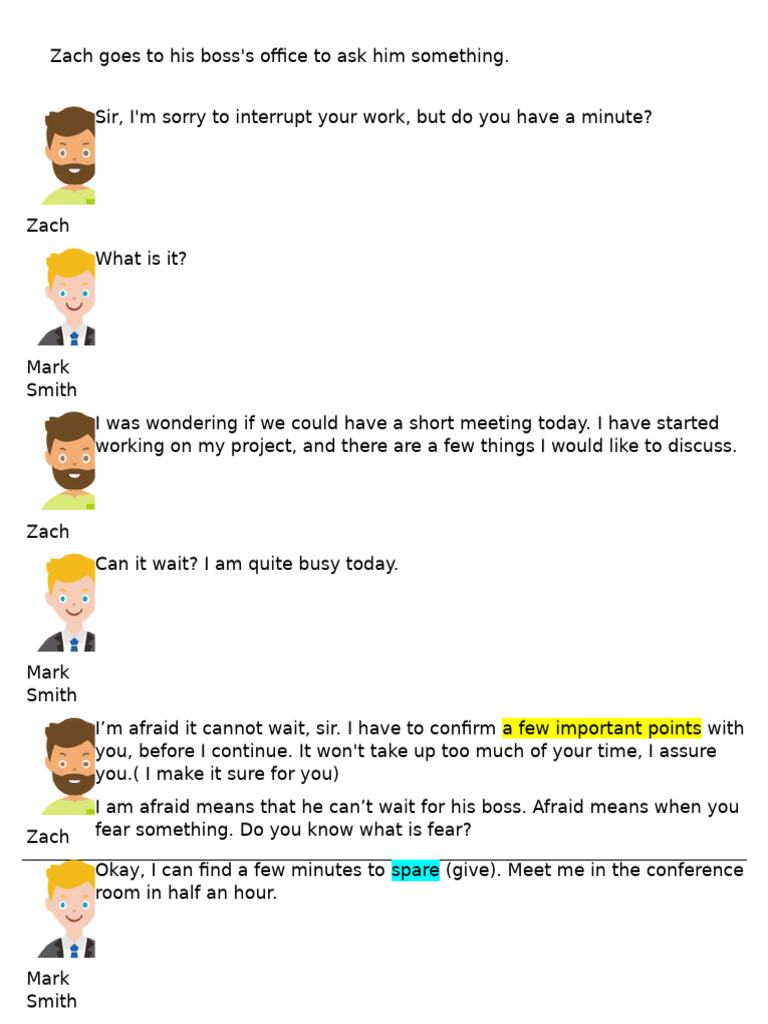 Asking For Further Instructions | PDF | English Language