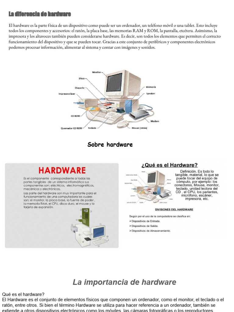 Presentación Sin Título | PDF | Hardware de la computadora | Periférico
