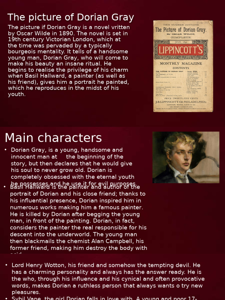 The Picture of Dorian Gray | PDF