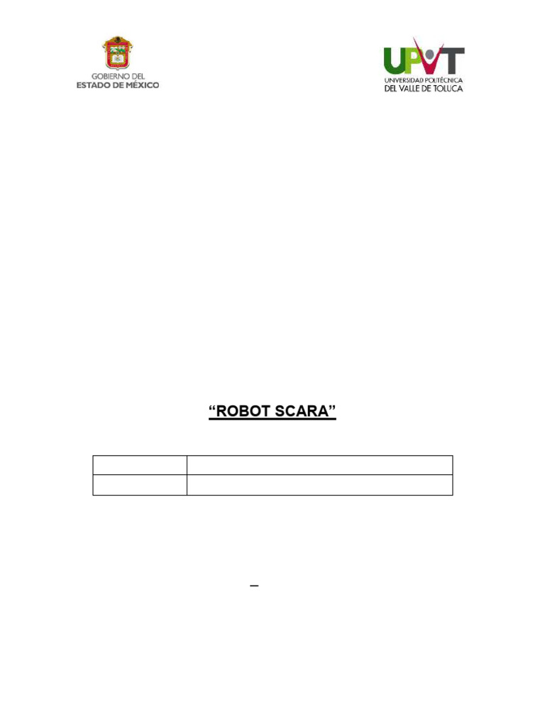 Robot U3 | PDF | Robot | Robótica