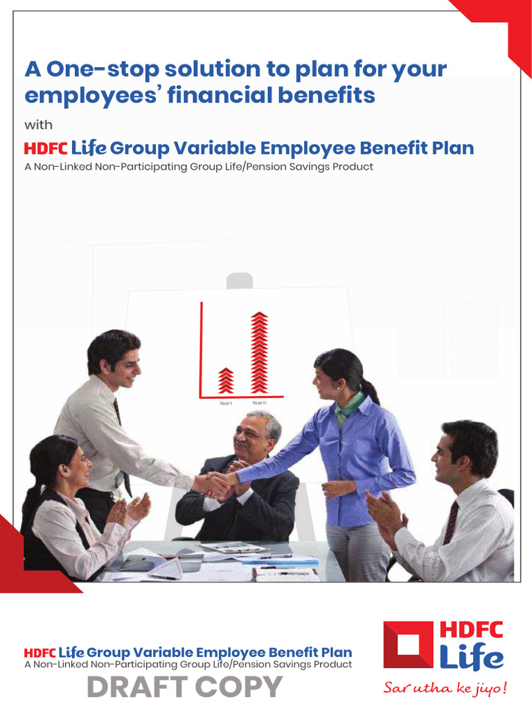 HDFC Group Variable Employee Benefits Plan | PDF | Insurance | Pension