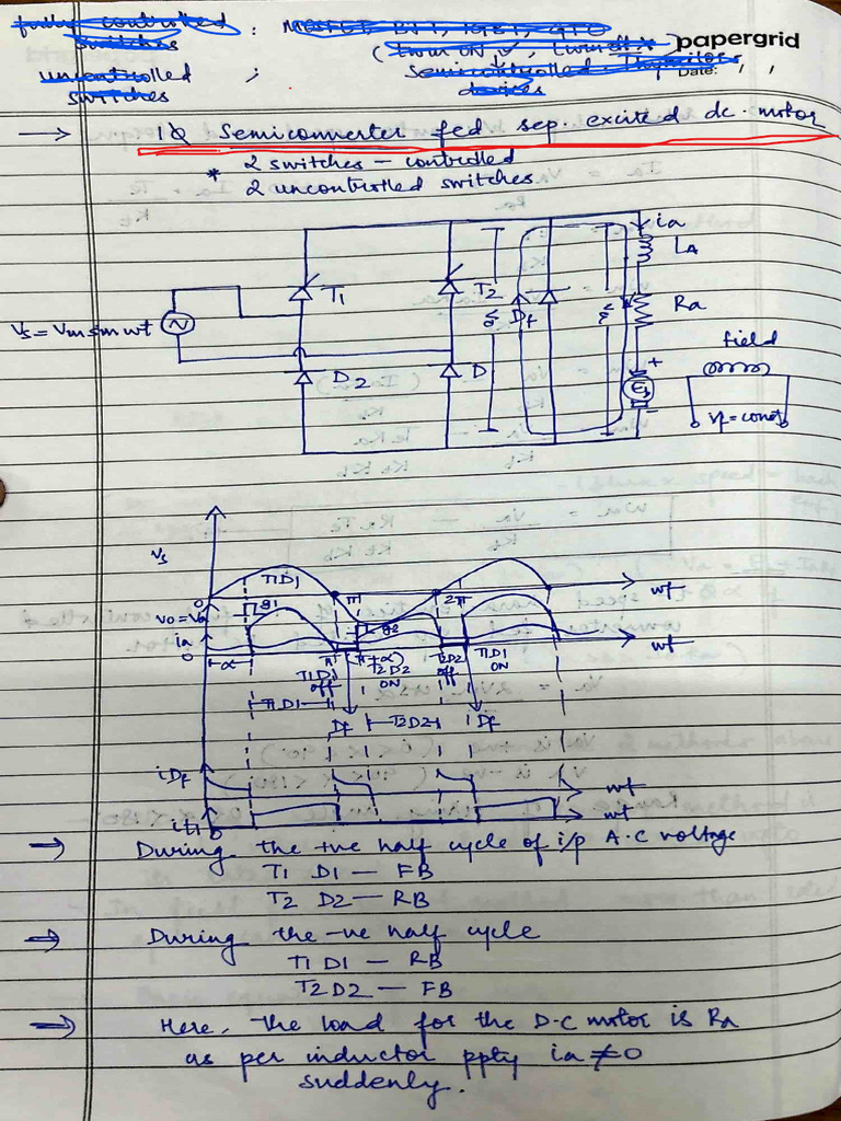 12-Controlled Rectifiers-Based Speed Control - Two Quadrant Controlled ...