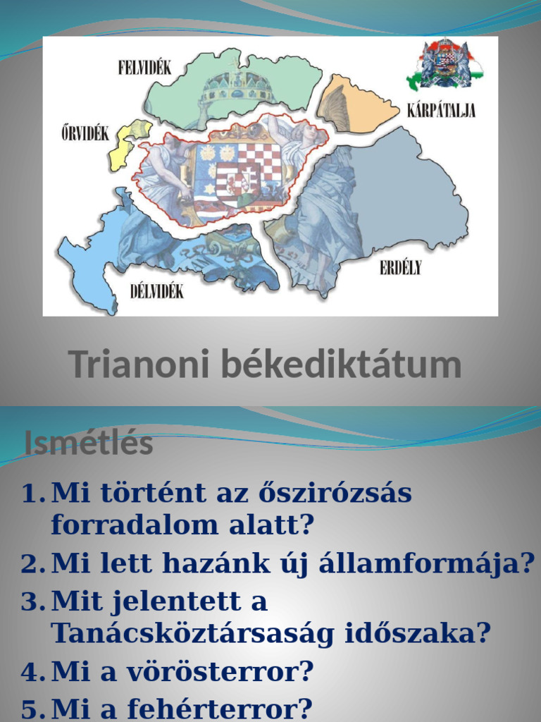 Trianoni békediktátum | PDF