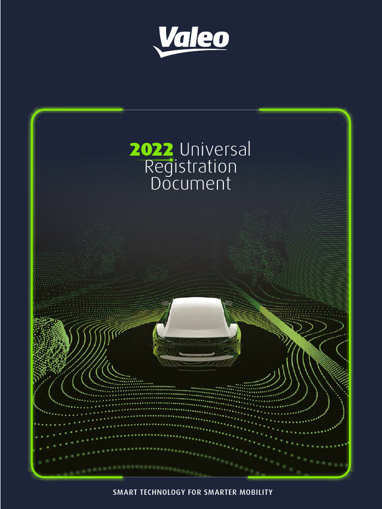 Valeo 2022-Urd Uk | PDF | Financial Statement | Economies