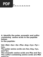 Handout 3a Peptide Drawing | PDF